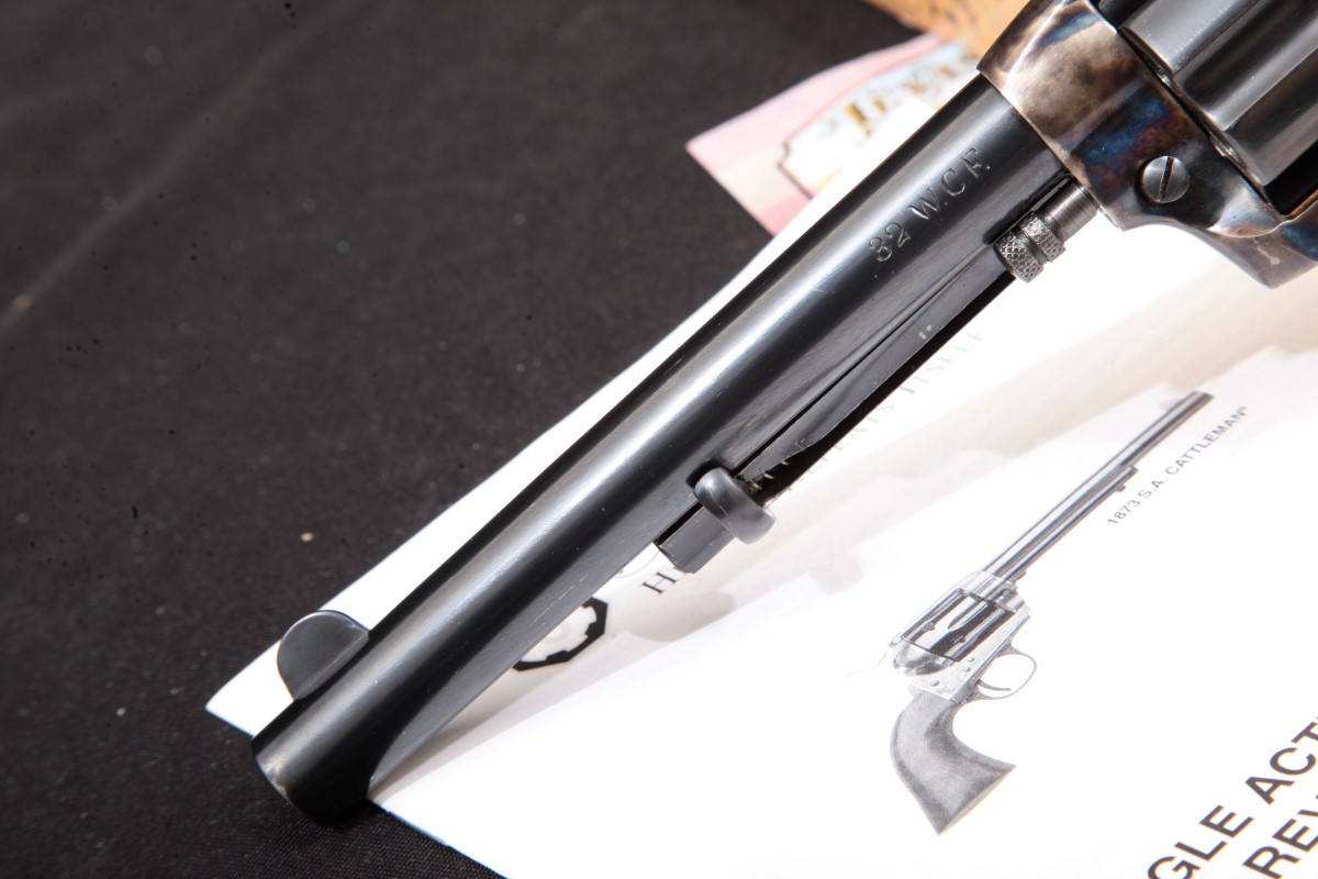 Uberti Model Lightning, Blue & Case-Color 5 1/2" Single Action Revolver ...