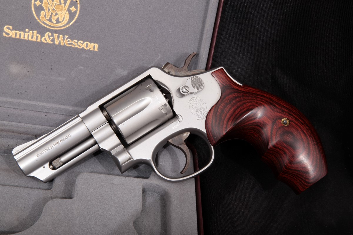 Smith & Wesson S&W Model 65-5 "The .357 Ladysmith", Frosted Stainless 3 ...