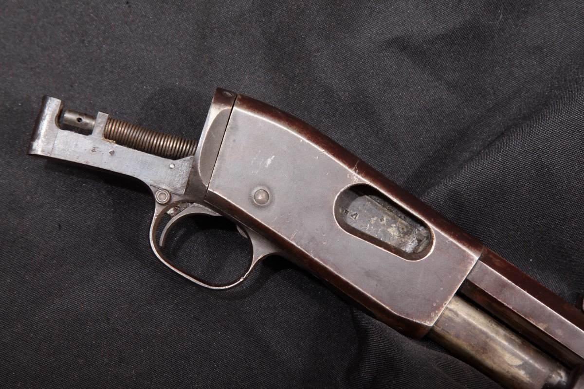 Remington Umc Model 12c 12-C, Blue 24" Octagonal Pump Action Rifle ...