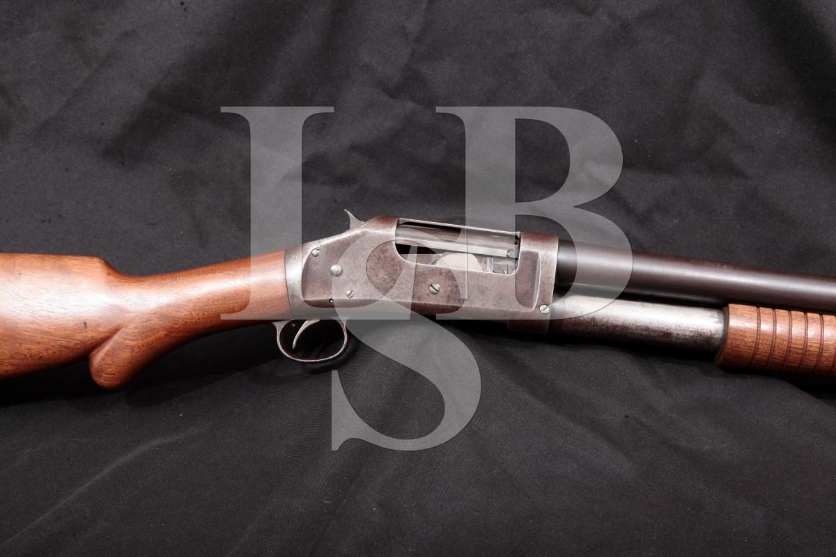 Winchester Model 1897 97 M97 Solid Frame, Blue 22" Removable Choke Pump ...