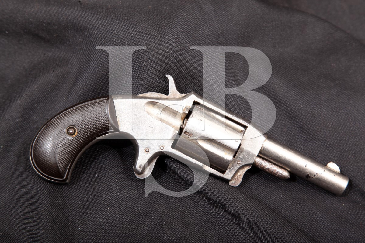 Iver Johnson Defender 89 Pocket Pistol, Nickel, 2 7/16” Single Action ...