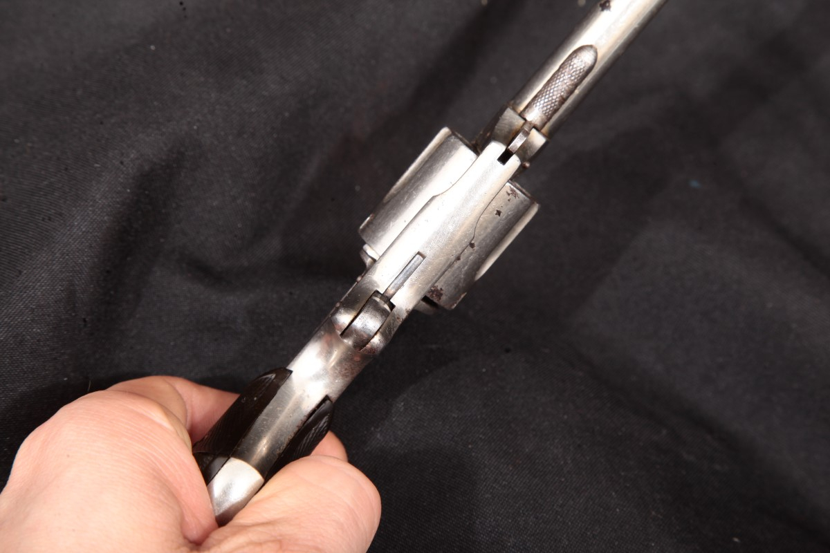 Iver Johnson Defender 89 Pocket Pistol, Nickel, 2 7/16 Single Action ...