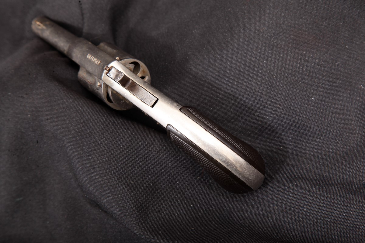 Iver Johnson Defender 89 Pocket Pistol, Nickel, 2 7/16 Single Action ...