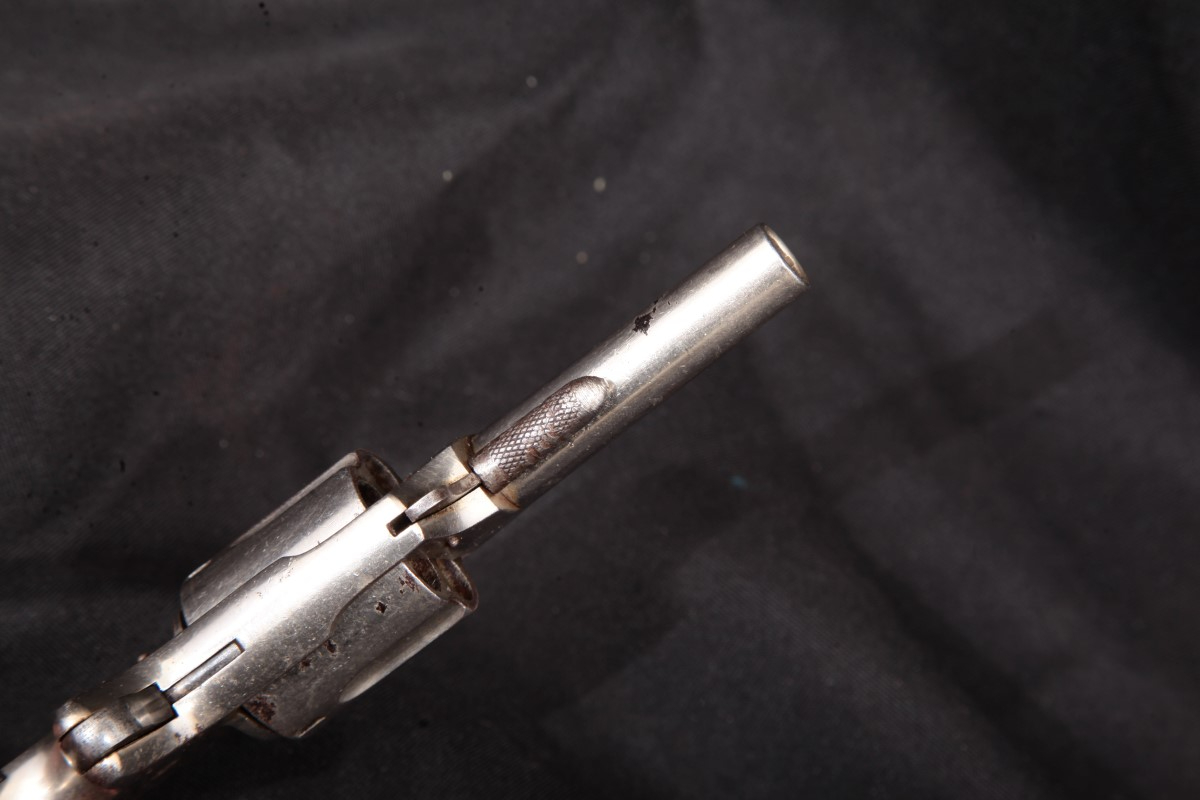 Iver Johnson Defender 89 Pocket Pistol, Nickel, 2 7/16 Single Action ...