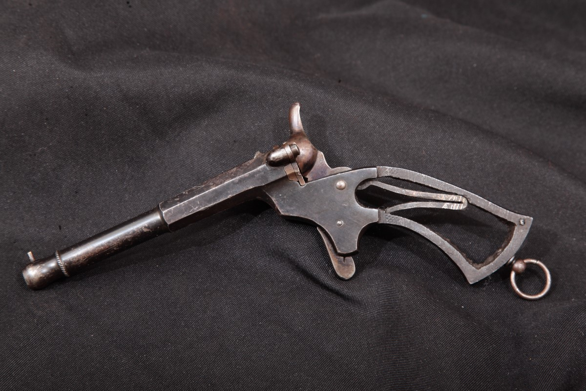 German Swivel Breech & Manual Extractor Single Shot Parlor Pistol, Blue ...