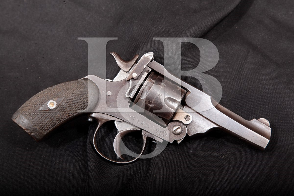 Webley & Scott Mark Iii Pocket Revolver, Blue, 3 1/8 Double Action ...
