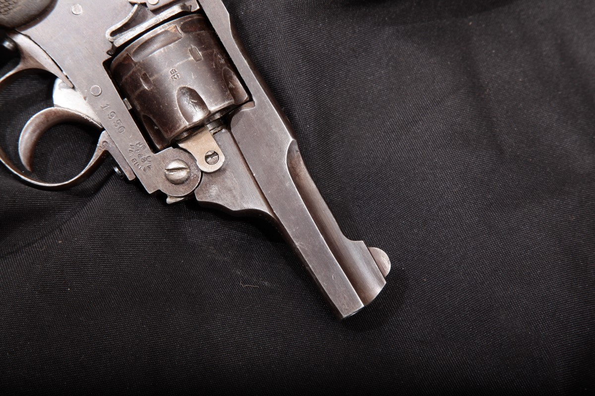 Webley & Scott Mark Iii Pocket Revolver, Blue, 3 1/8 Double Action ...