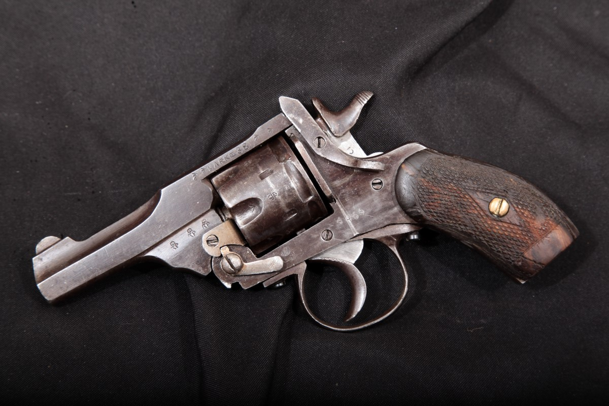 Webley & Scott Mark Iii Pocket Revolver, Blue, 3 1/8 Double Action ...