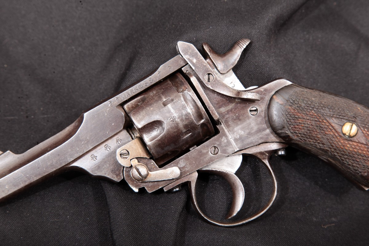 Webley & Scott Mark Iii Pocket Revolver, Blue, 3 1/8 Double Action ...