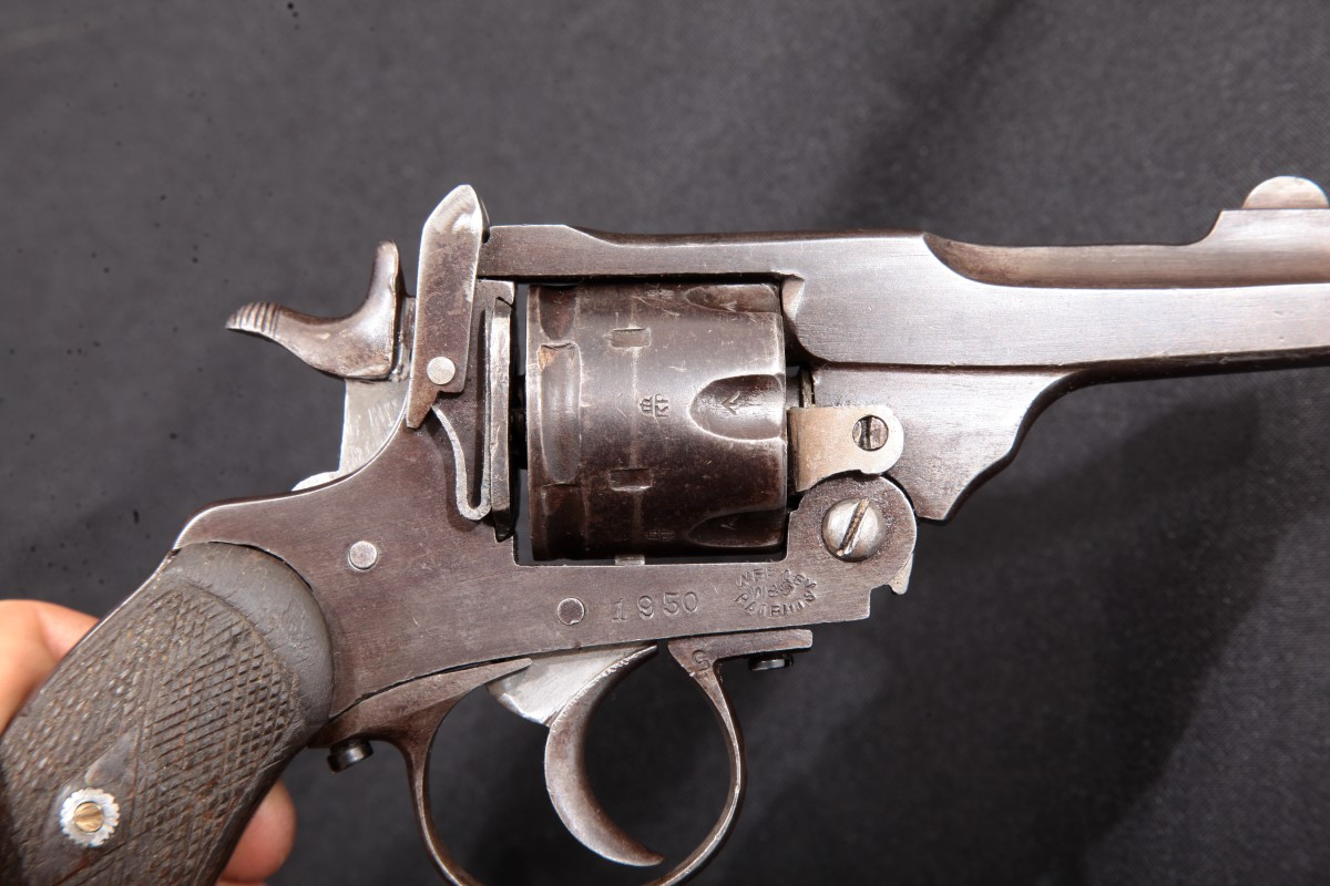 Webley & Scott Mark Iii Pocket Revolver, Blue, 3 1/8 Double Action ...