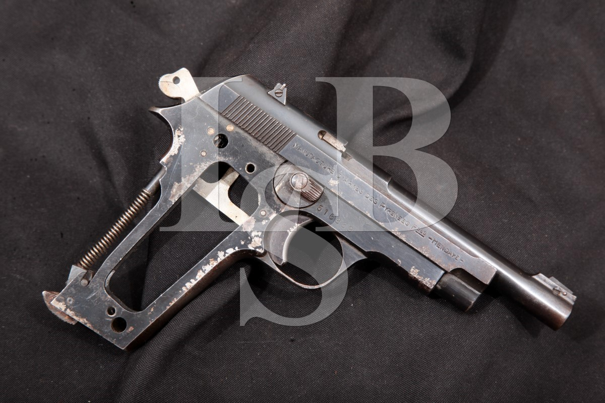 Unique J.C. Higgins Model 85 D2 Corsair, Blue 4 1/2" Single-Action Semi ...