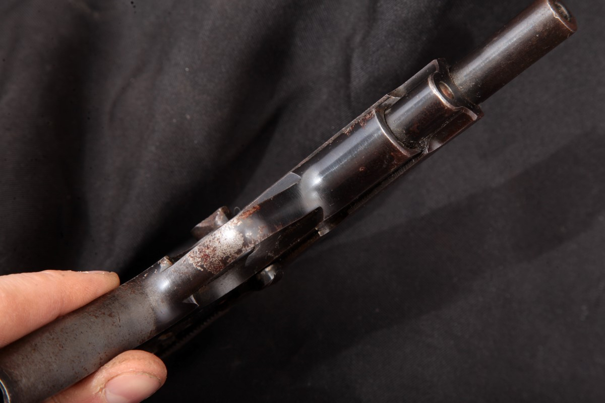 Unique J.C. Higgins Model 85 D2 Corsair, Blue 4 1/2" Single-Action Semi ...