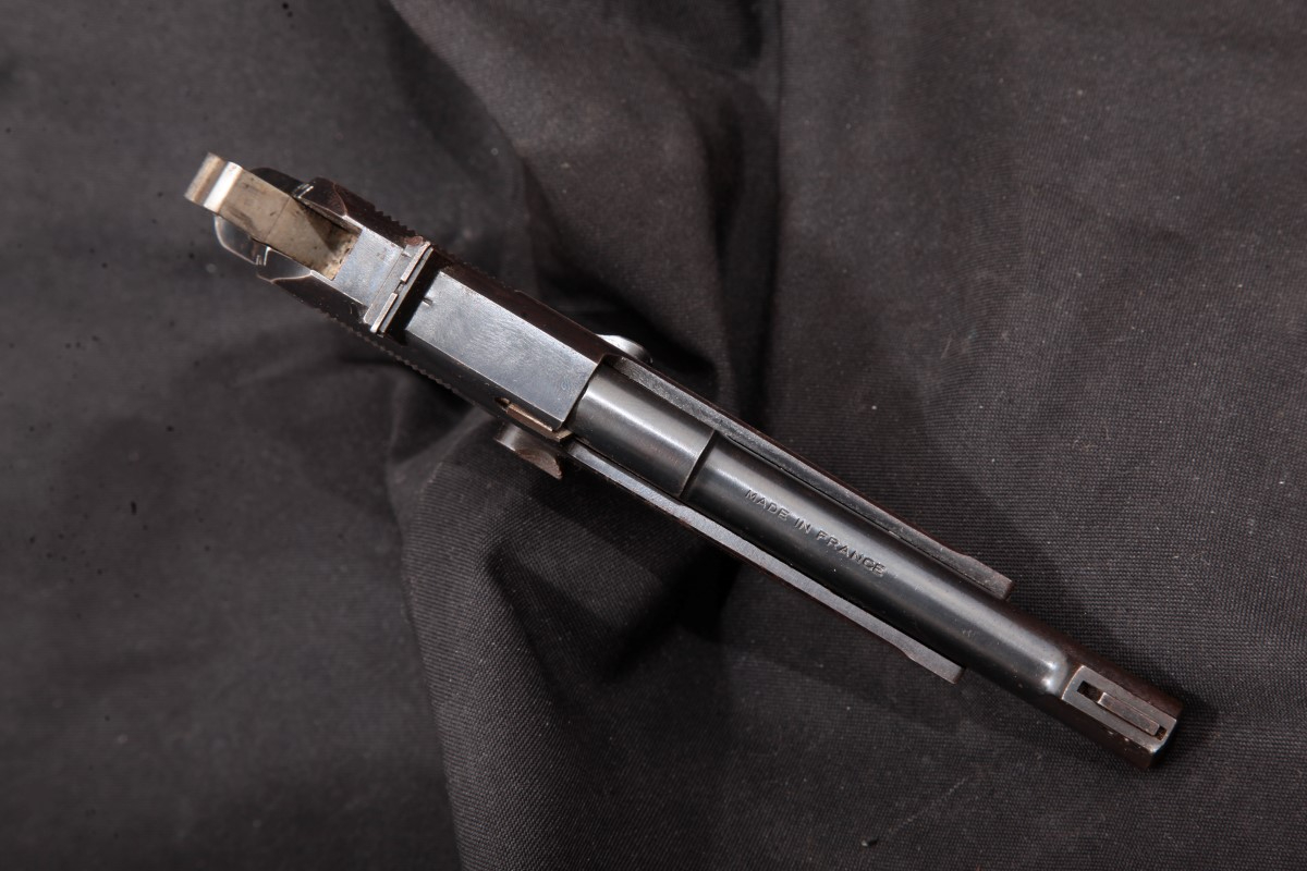 Unique J.C. Higgins Model 85 D2 Corsair, Blue 4 1/2" Single-Action Semi ...