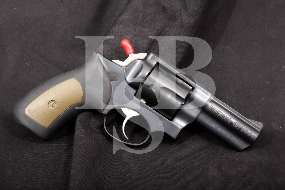 Sturm, Ruger & Co. Inc Model Gp100 Gp-100, Blue 3" 6-Shot Sa/Da Double ...