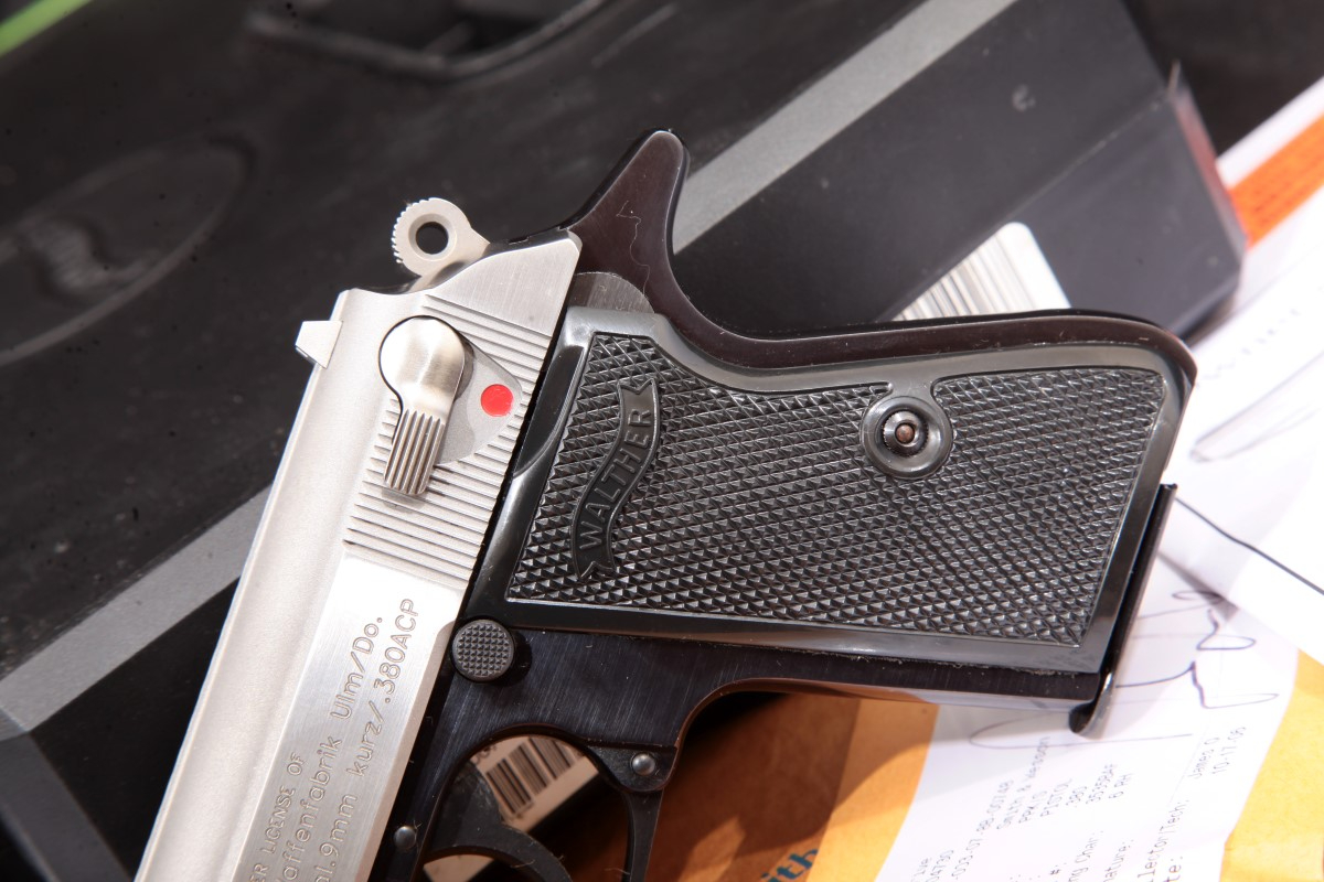 Smith & Wesson S&W Model Ppk/S Two-Tone, Stainless & Blue 3 3/8" Sa/Da ...