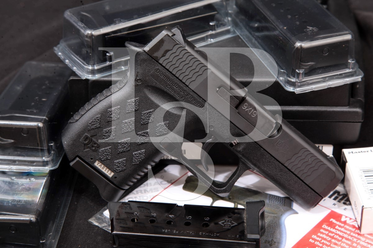 Diamondback Firearms Llc Model Db9, Blue & Black 3" Striker-Fired Semi ...