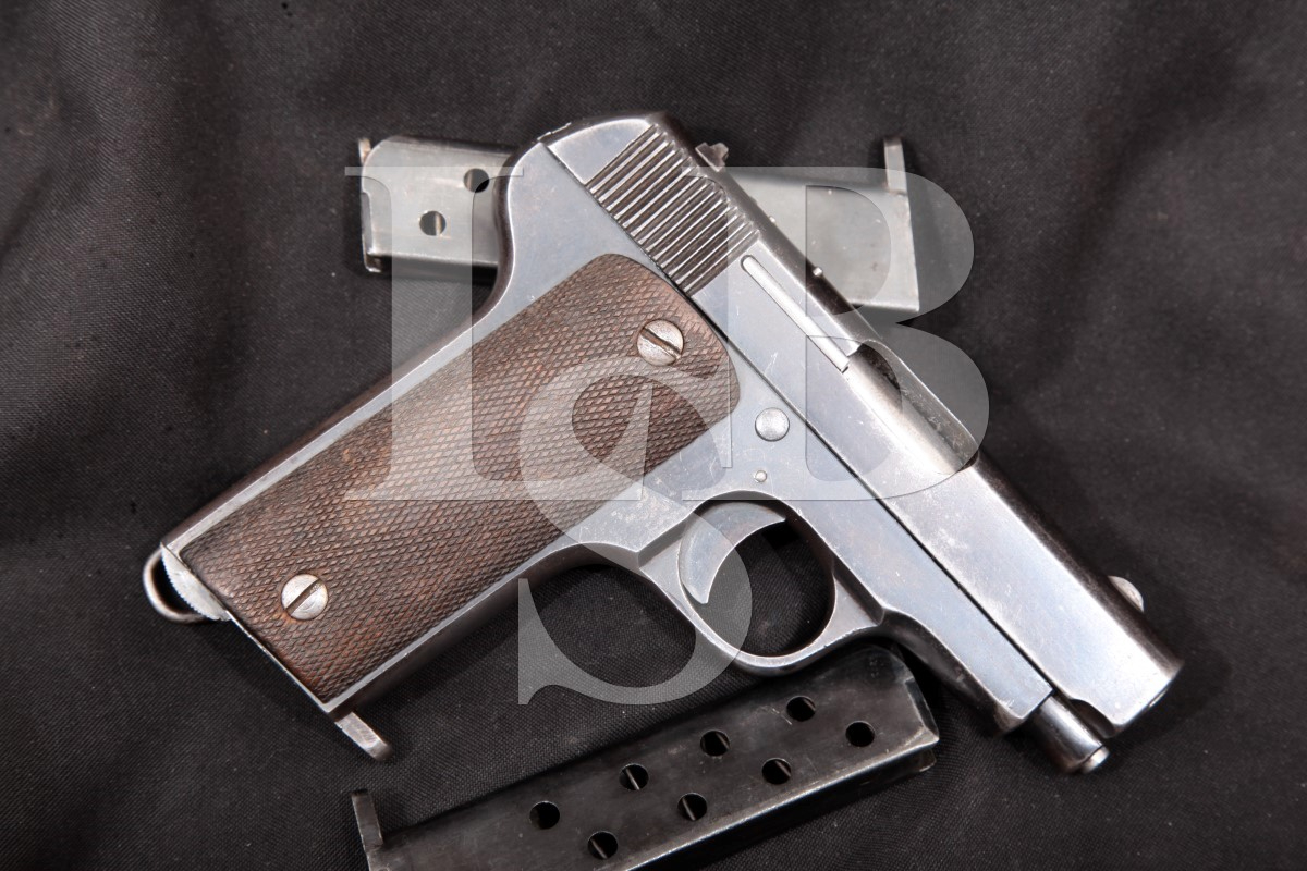 French Army Marked Beistegui Hermanos Model 1914 “RUBY”, Blue 3 3/8” SA ...