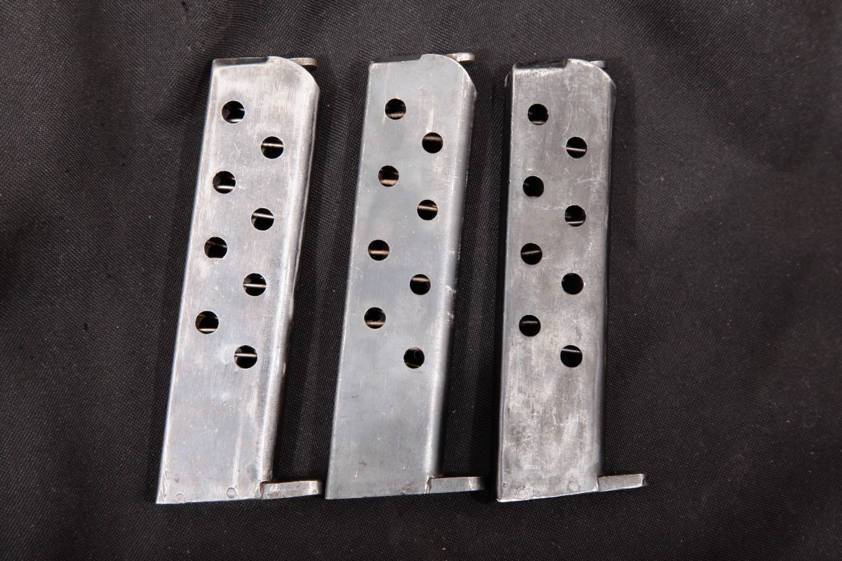 French Army Marked Beistegui Hermanos Model 1914 Ruby, Blue 3 3/8 Sa ...