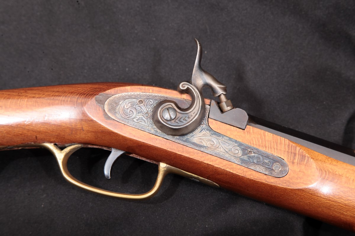 Spanish Kentucky Rifle, Blue Case Color & Brass 32 Single Shot ...