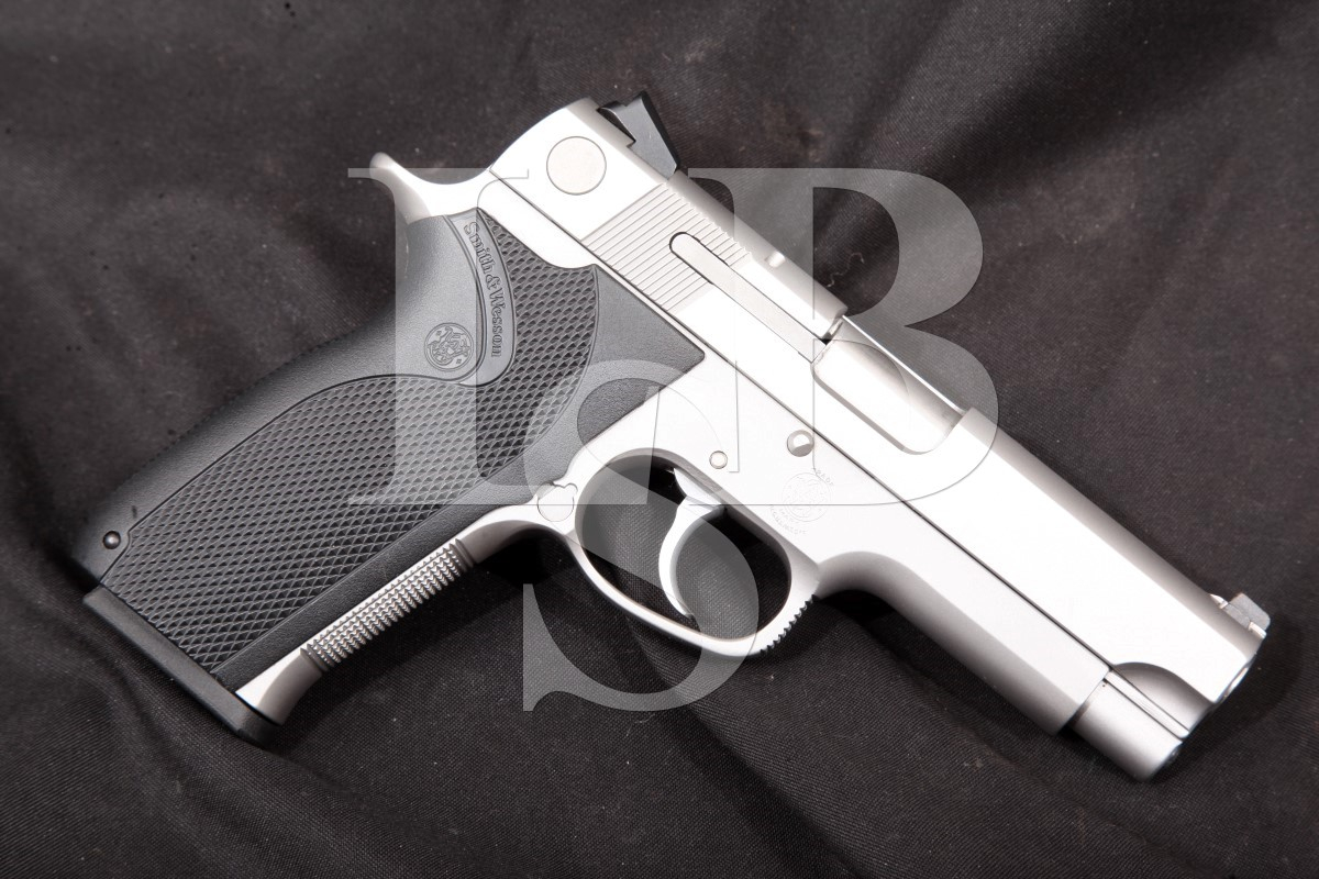 Smith & Wesson S&W Model 1076-Ns, Stainless 4 1/4" Sa/Da Semi-Automatic ...