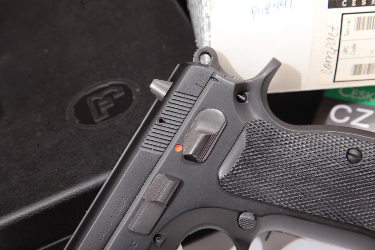 Cz Ceska Zbrojovka Model 75 Compact, Matte Black Polycoat 3 3/4" Sa/Da ...