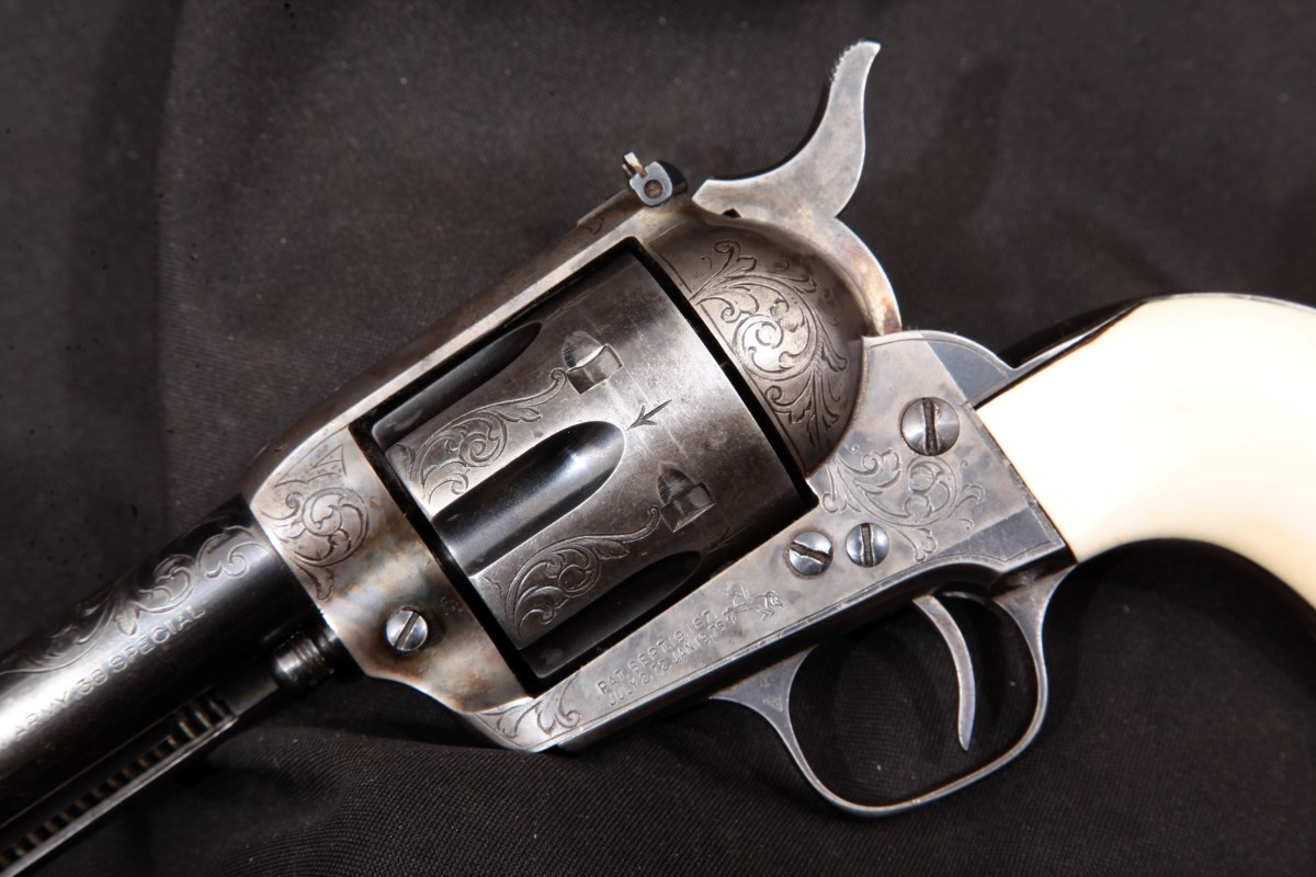 Colt Custom Model 1873 Saa Single Action Army 1st Generation, Blue 7 1/ ...