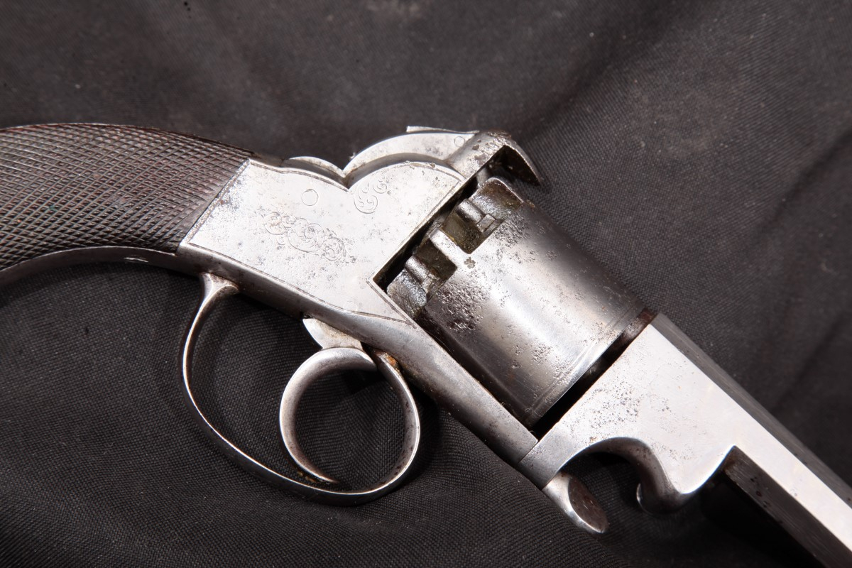 Webley & Sons/Bentley, White 6 1/4" Open-Top Self-Cocking Double-Action ...