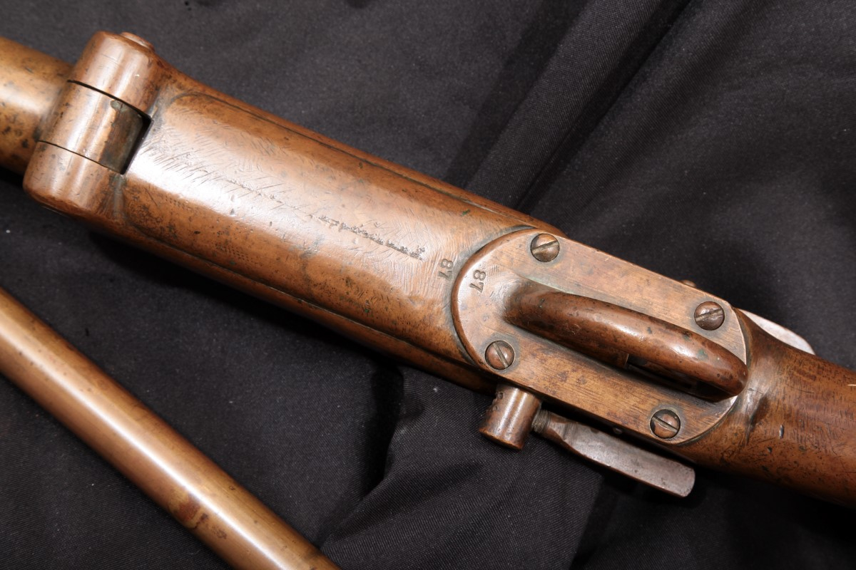 Ebenezer Pierce & Selmar Eggars Patent, Frank Brown Breech-Loading ...