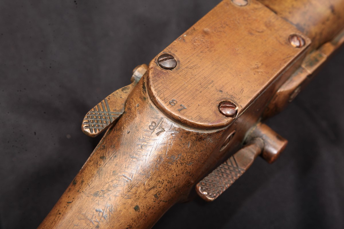 Ebenezer Pierce & Selmar Eggars Patent, Frank Brown Breech-Loading ...