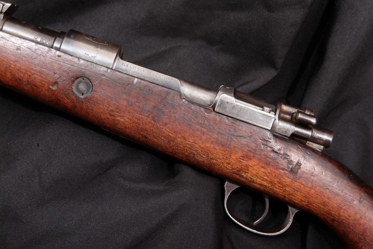 Columbian Mauser, Fn Model 1950 Short, Non-Import, Blue 17 ½” Military ...