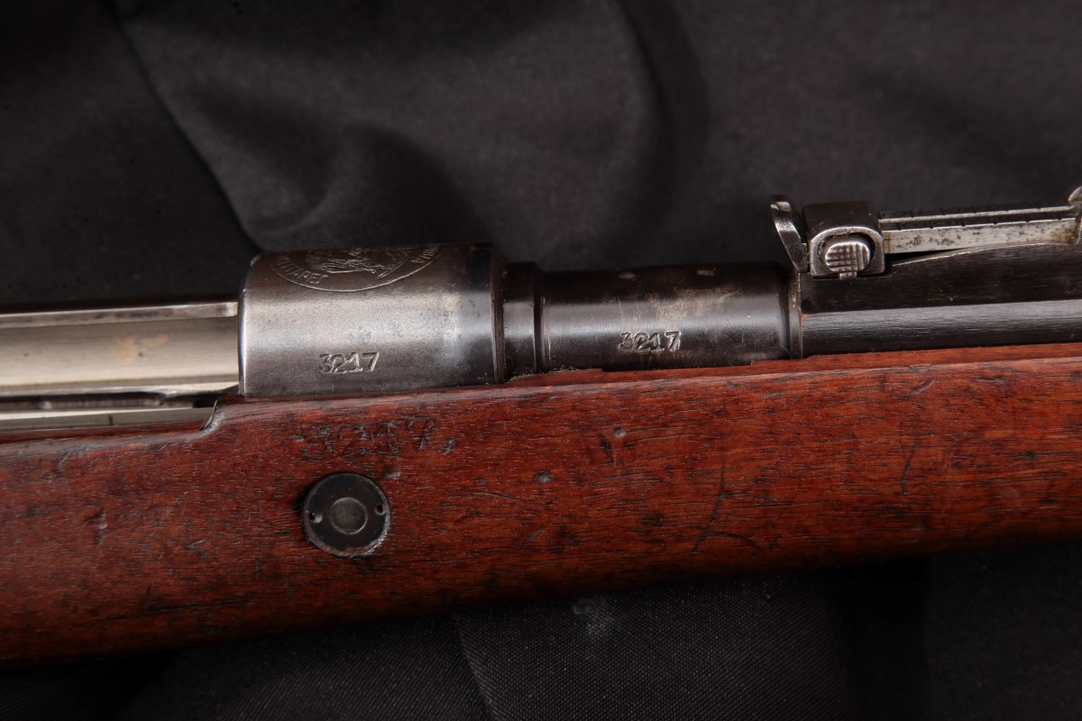 Columbian Mauser, Fn Model 1950 Short, Non-Import, Blue 17 ½” Military ...