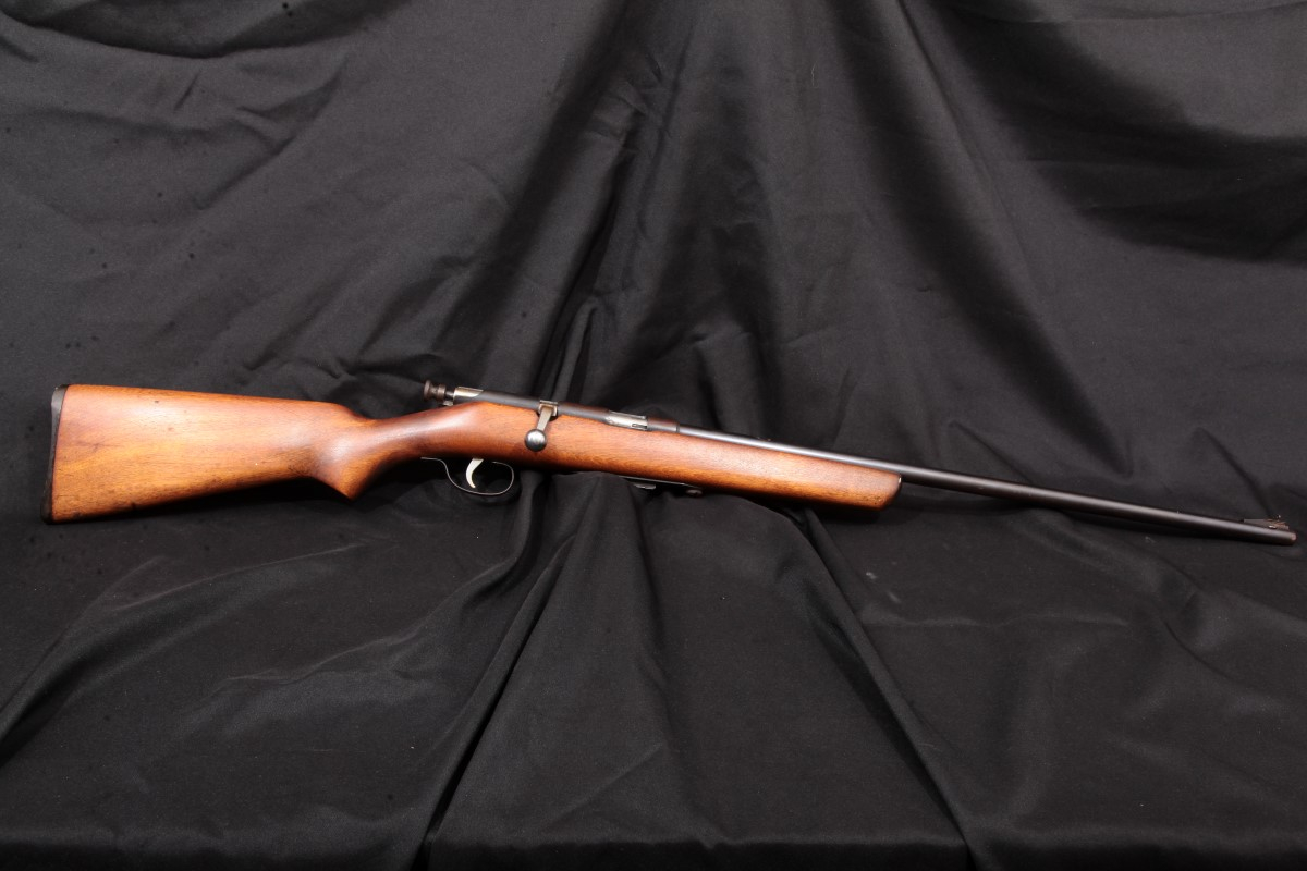 Stevens Model 56 Buckhorn Rifle, Blue 24" Bolt-Action Rifle, Mfd 1935 ...