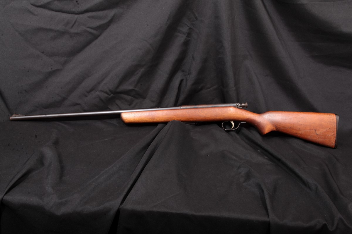 Stevens Model 56 Buckhorn Rifle, Blue 24" Bolt-Action Rifle, Mfd 1935 ...