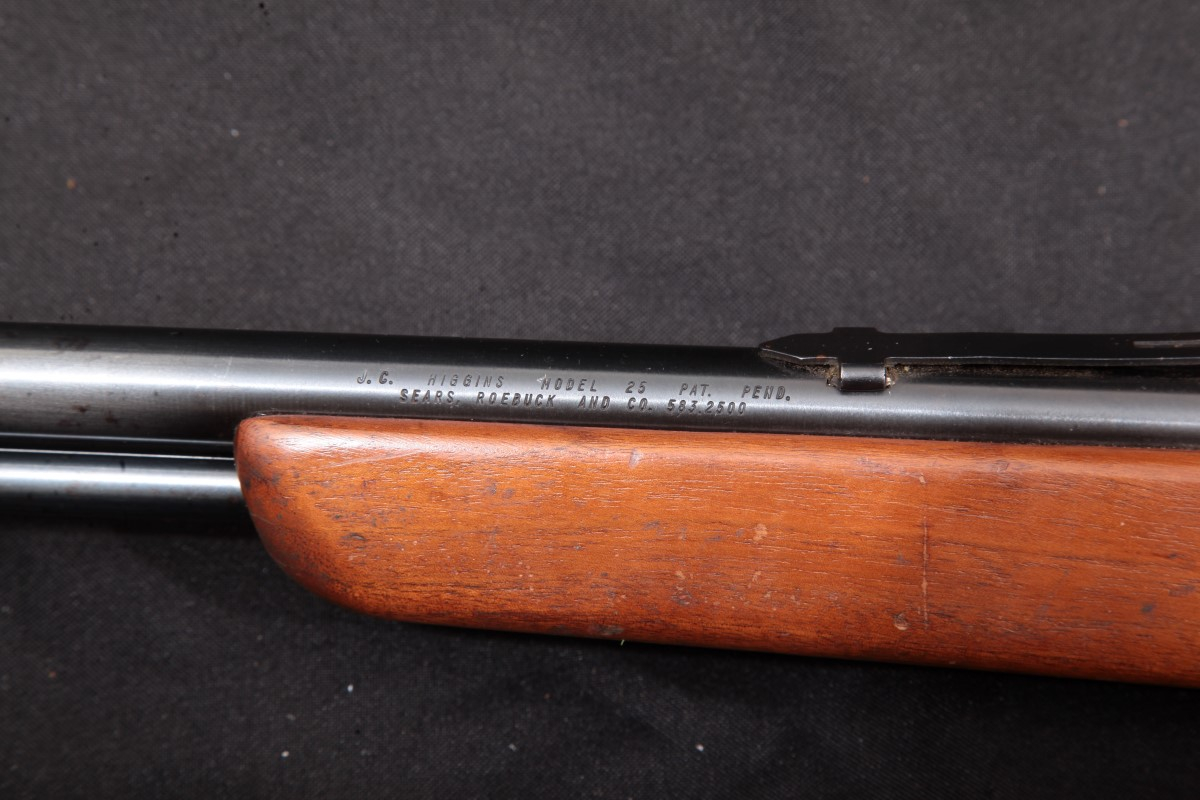 High Standard J. C. Higgins Model 25 (Sears 583.2500), Tube Mag, Blue ...