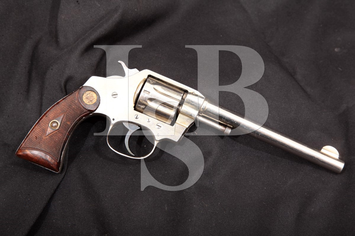 Crucelegui Hermanos .22 Hand Ejector Like Early Smith & Wesson, Nickel ...