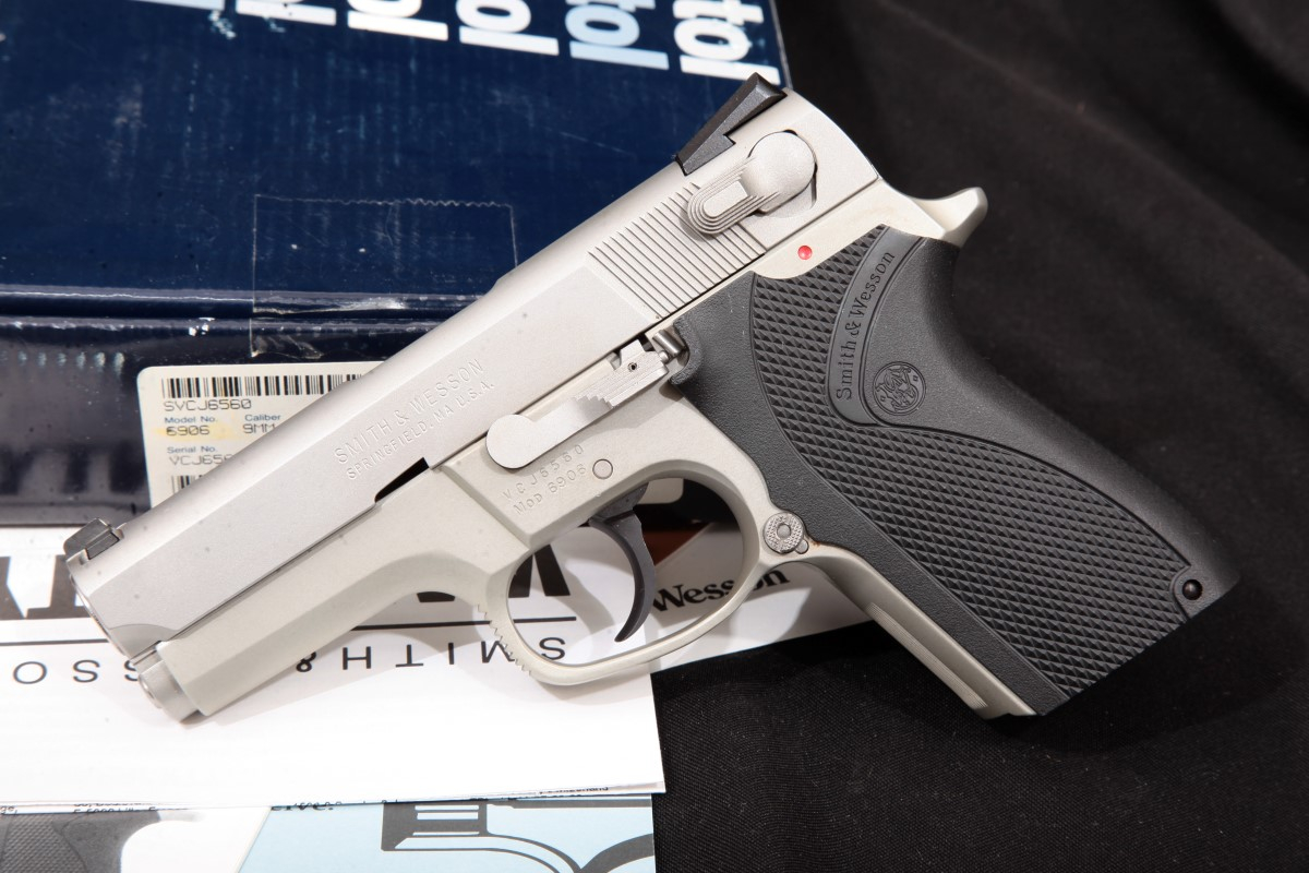 Smith & Wesson S&W Model 6906, Stainless & Alloy 3 1/2" Da/Sa Semi ...