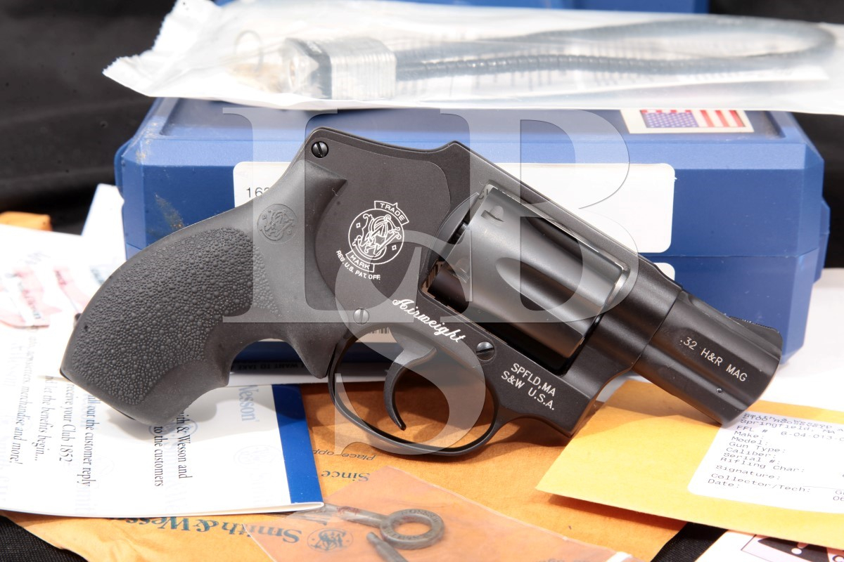 Smith & Wesson S&W Model 432 Pd .32 Magnum Centennial Airweight, Black ...