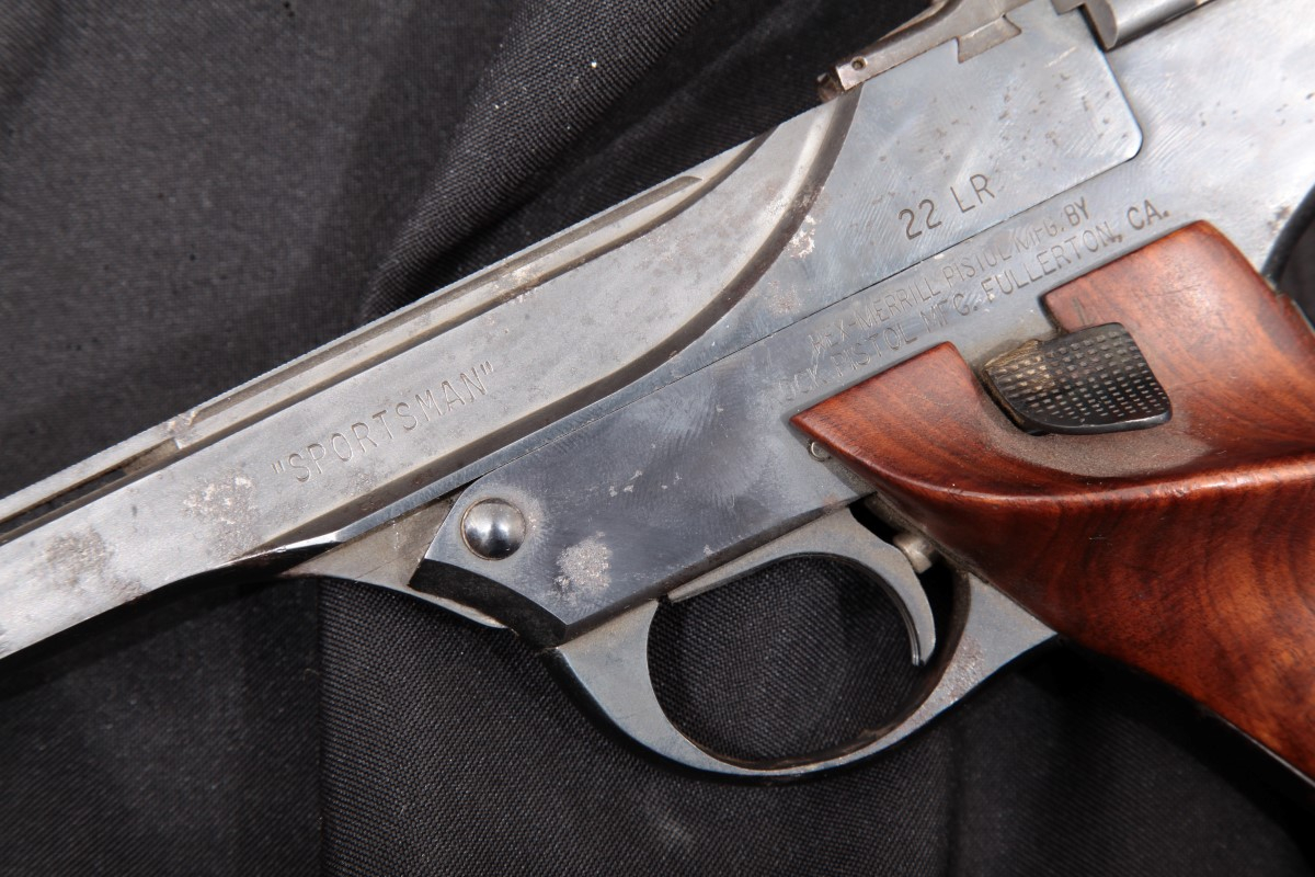 Rock Pistol Mfg. Rex-Merrill "Sportsman", Blue 9" Tip-Up Barrel Single ...