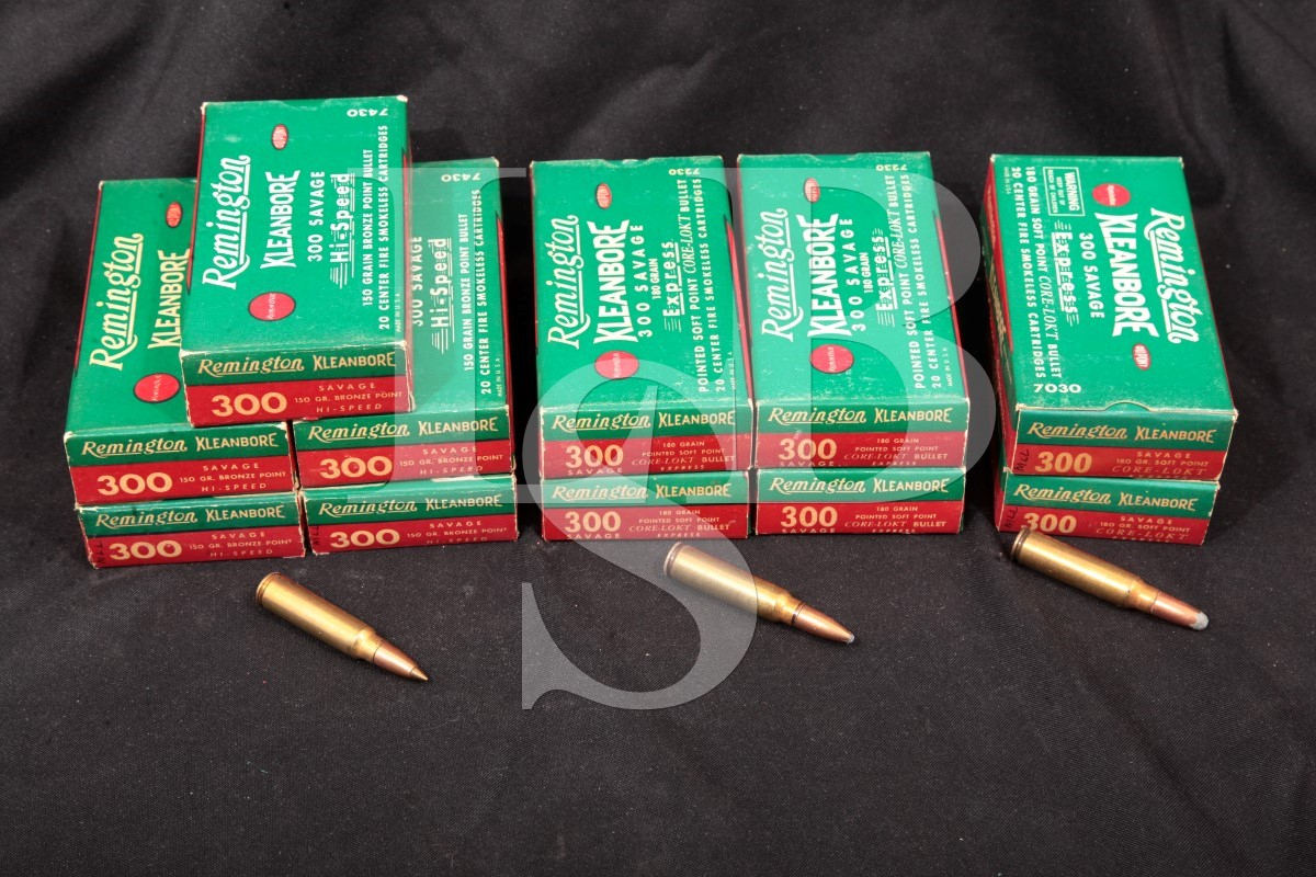 220X 300 Savage Sav 180 Gr Bronze Tip Remington Kleanbore Factory ...