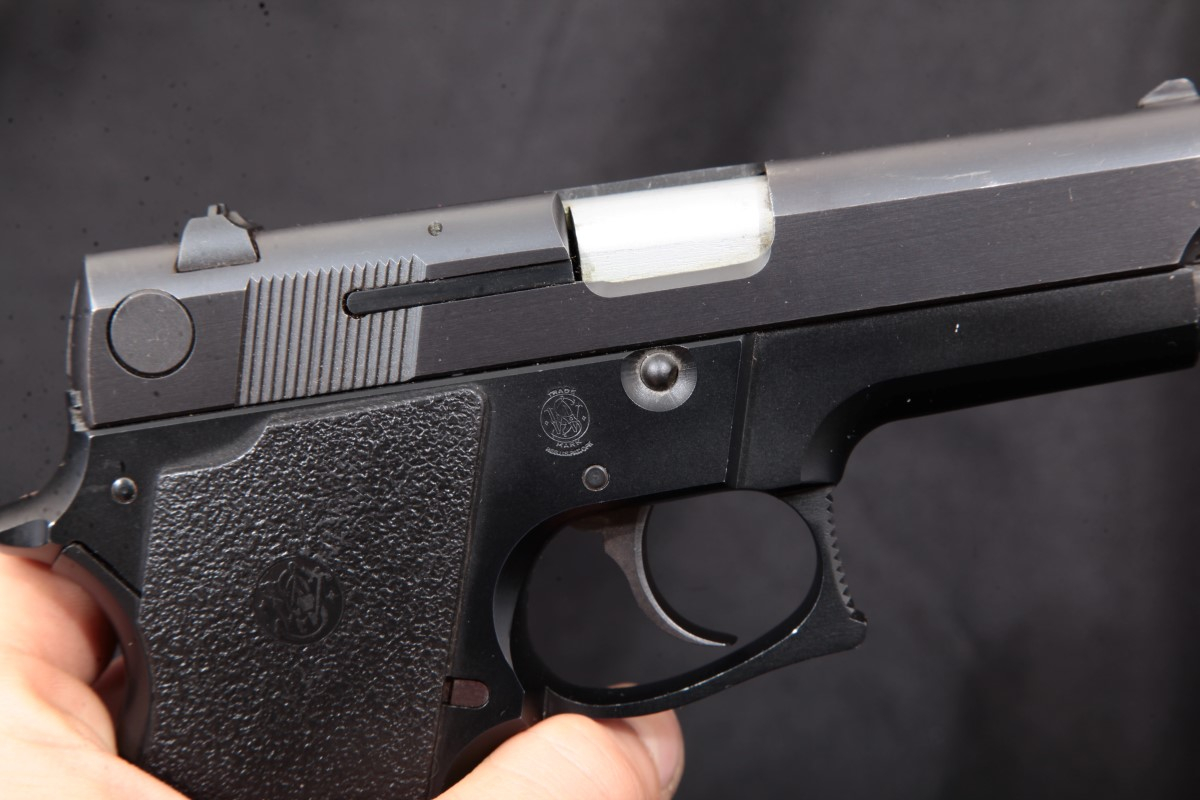 Smith & Wesson S&W Model 469 The Mini, Blue & Black 3 1/2" Sa/Da Bobbed ...