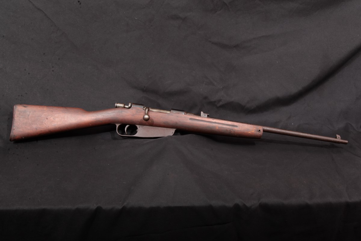Italian Carcano, Model 1938 Short, Non-Import, Blue 21” Military Bolt ...