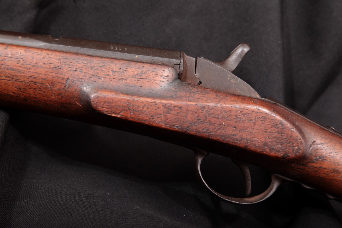Belgian Flobert Style Single Shot, 28 Single Shot Rifle, Mfd Mid 1860 ...