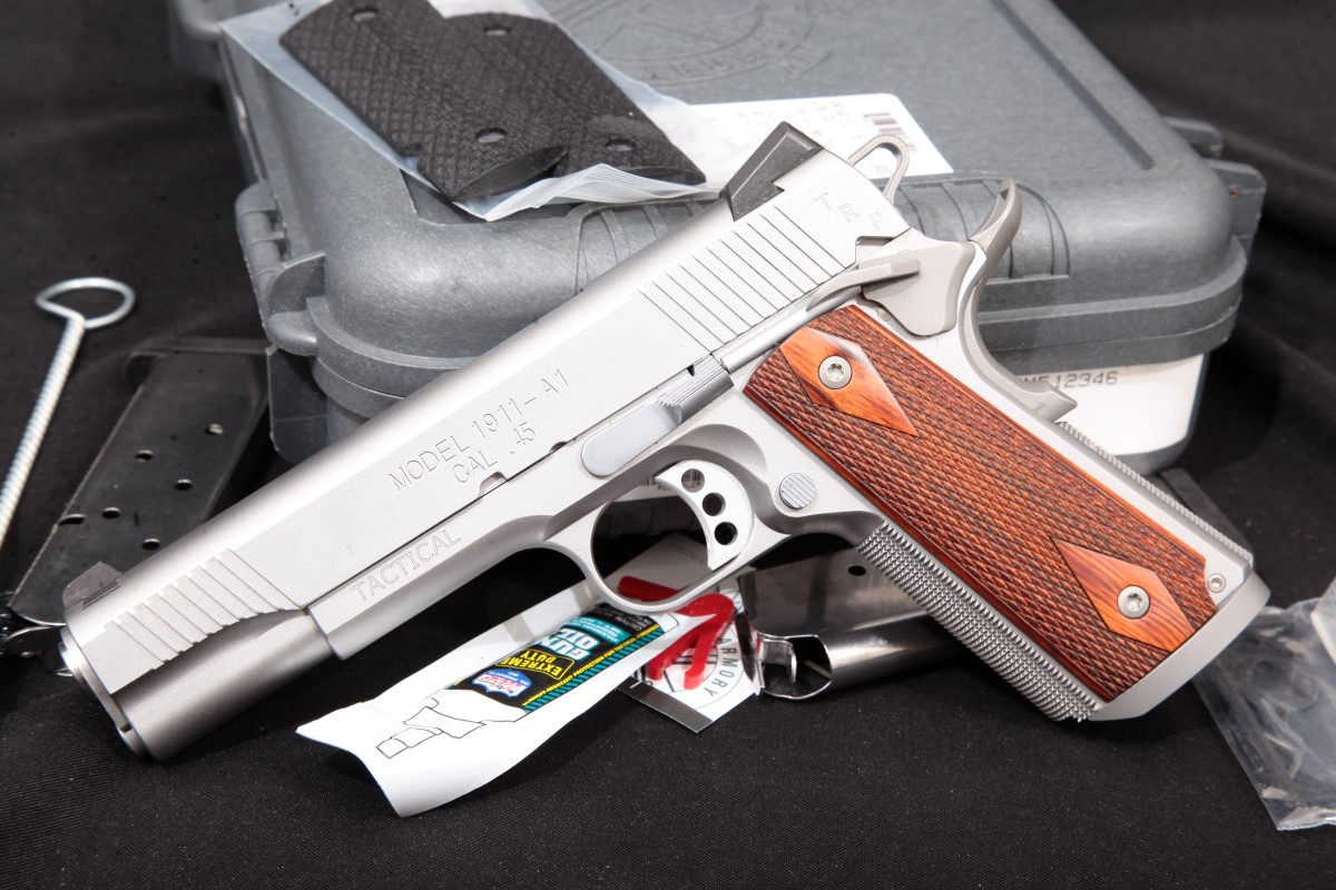 Springfield Armory (Geneseo, Il) Model Trp Stainless Loaded 1911-A1 ...