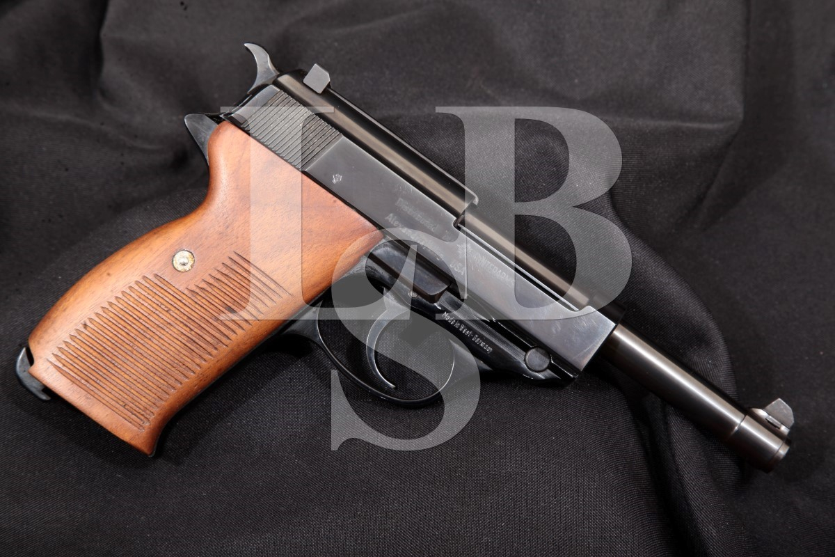 Walther Interarms Import Marked Post-War Model P38 P-38, Blue & Black 5