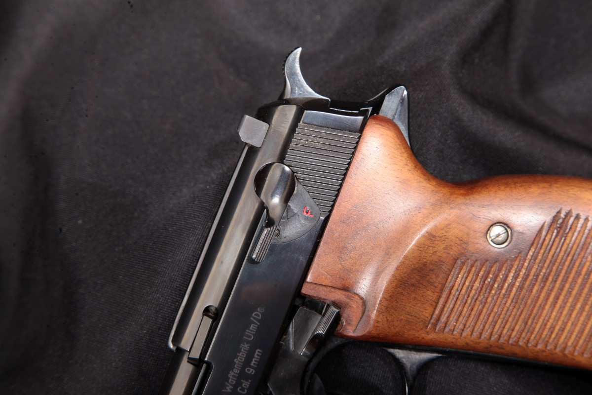 Walther Interarms Import Marked Post-War Model P38 P-38, Blue & Black 5 ...