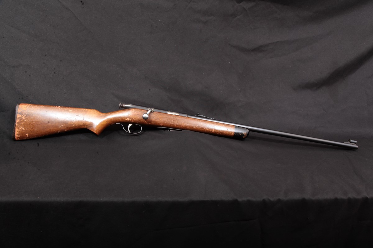 Stevens Model 56 Buckhorn Rifle, Blue 24" Bolt-Action Rifle, Mfd 1935 ...