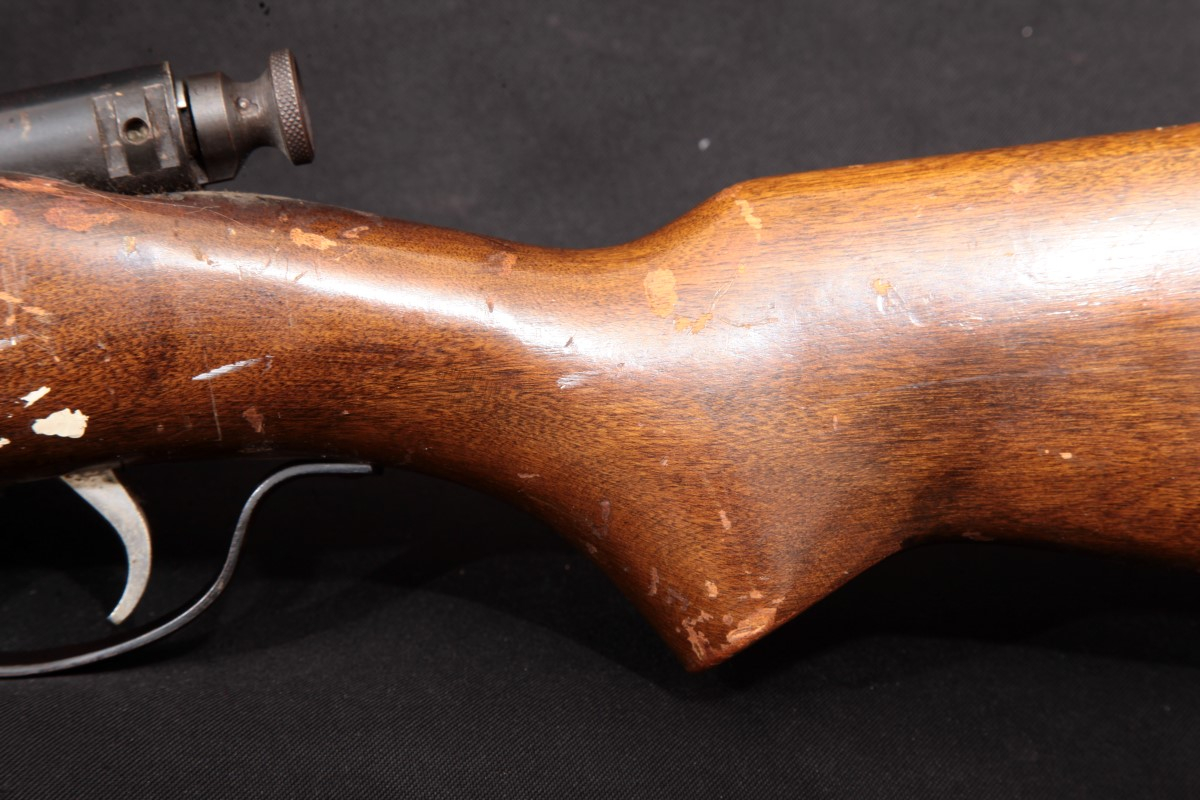 Stevens Model 56 Buckhorn Rifle, Blue 24" Bolt-Action Rifle, Mfd 1935 ...