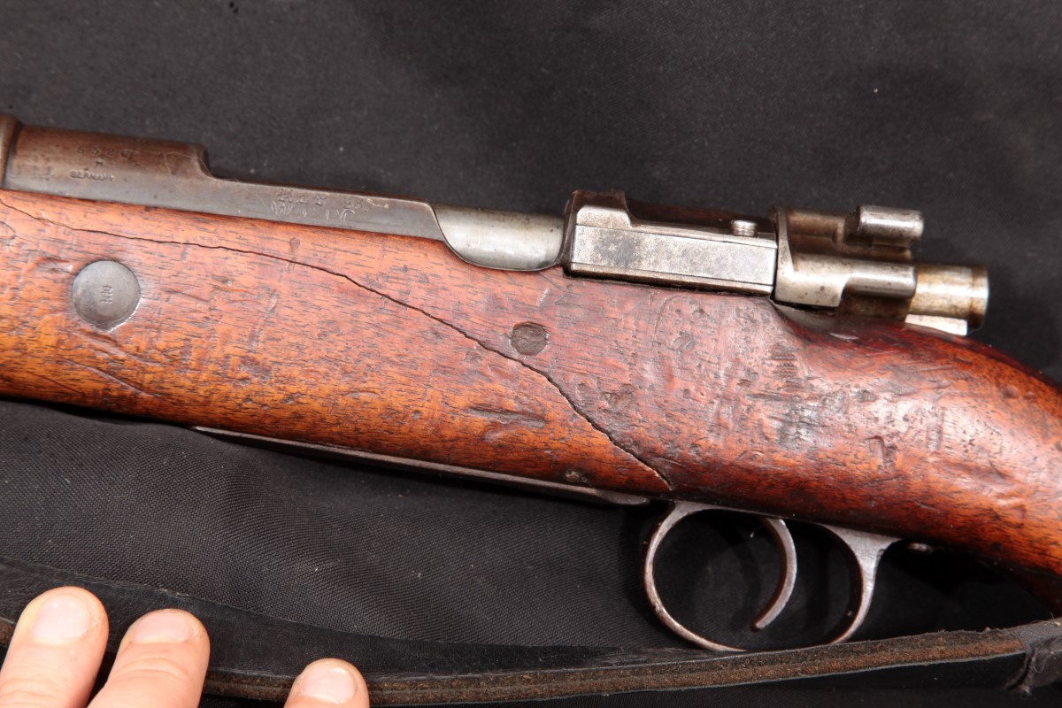Erfurt Mauser Model 98az Carbine (German 98a) Sling, Import-Marked ...