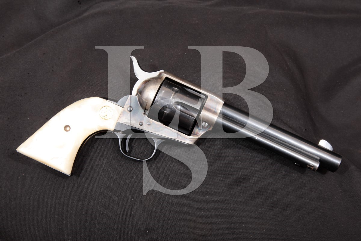 Colt 2nd Generation Single Action Army Saa, Blue & Case Colored 5 1/2 ...