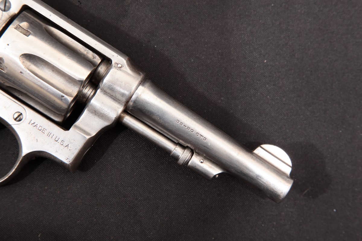 Smith & Wesson S&W .32-20 Hand Ejector Model Of 1905 4th Change, White ...